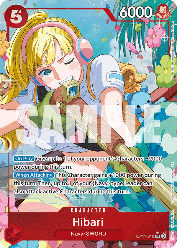 OP11-010 - Hibari - Super Rare Alt Art – One Piece Singles